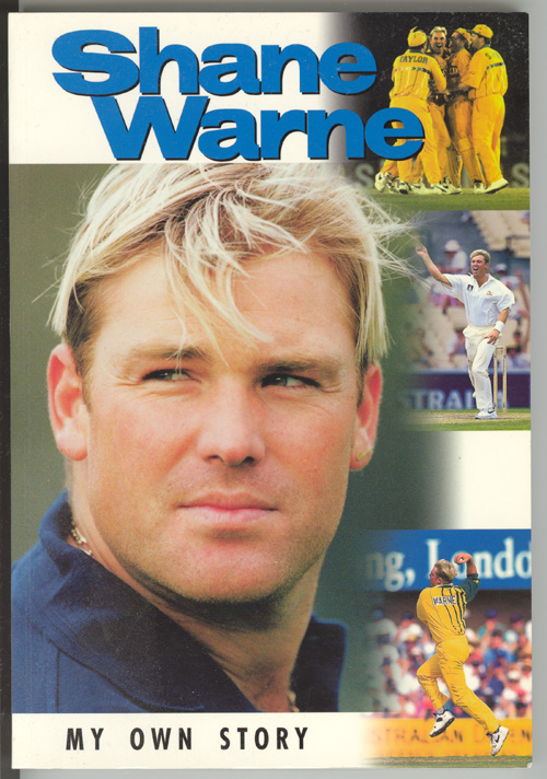Cricketbooks.com.au | Warne, Shane - My Own Story (first autobiography)